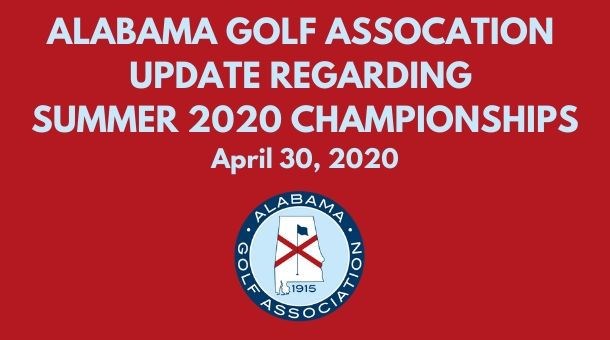 Alabama Golf Association Announces Updated Summer 2020 Champions